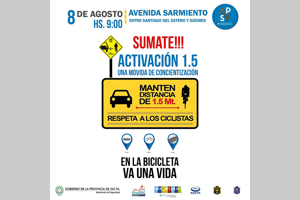 Seguridad Vial concientizará sobre la importancia del ciclista como ...